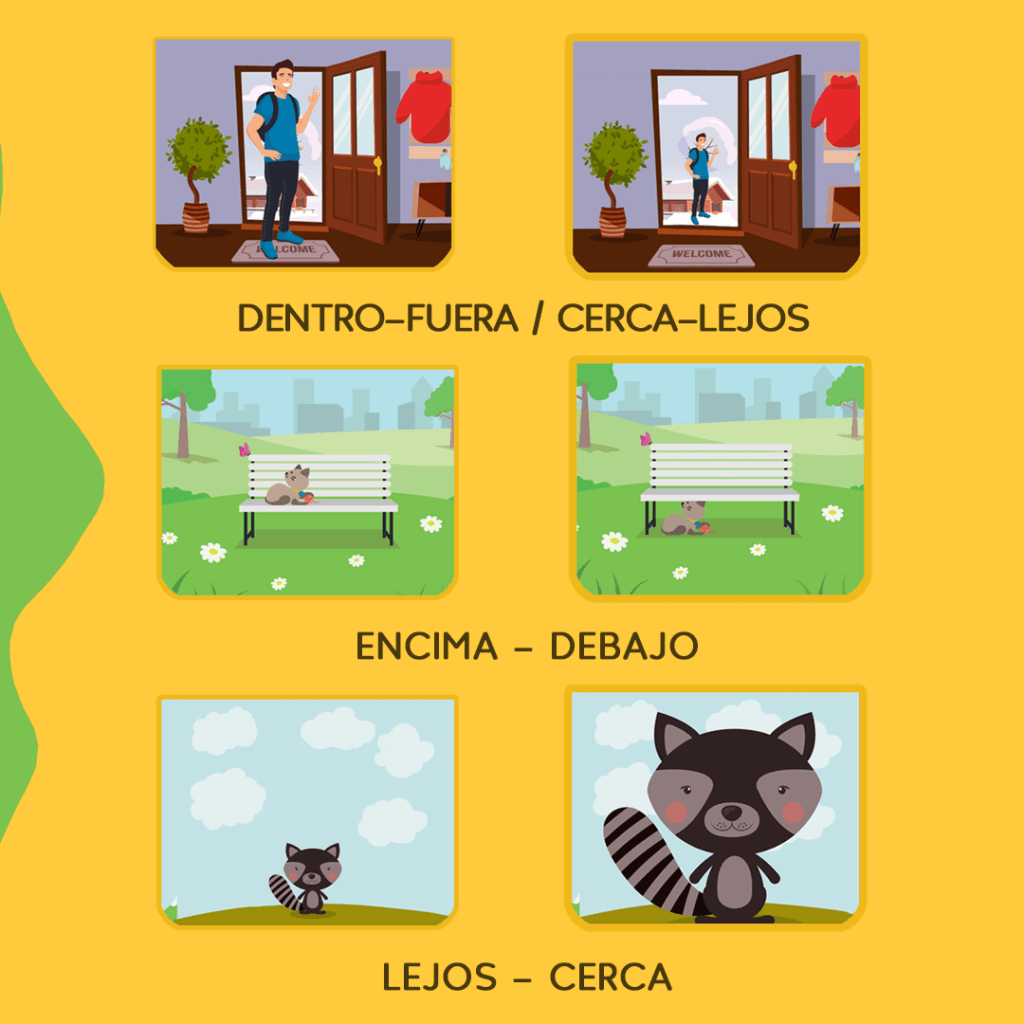 Apoyo Visual para Conceptos Espaciales - Educaenvivo