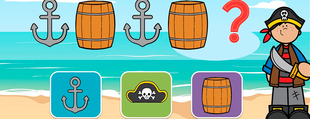 Completa la serie: juego interactivo en PPT - Educaenvivo