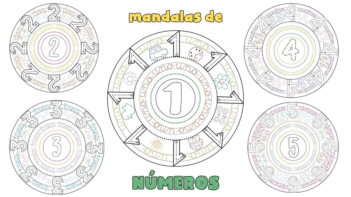 Bonitos MANDALAS para Imprimir y Colorear – Educaenvivo