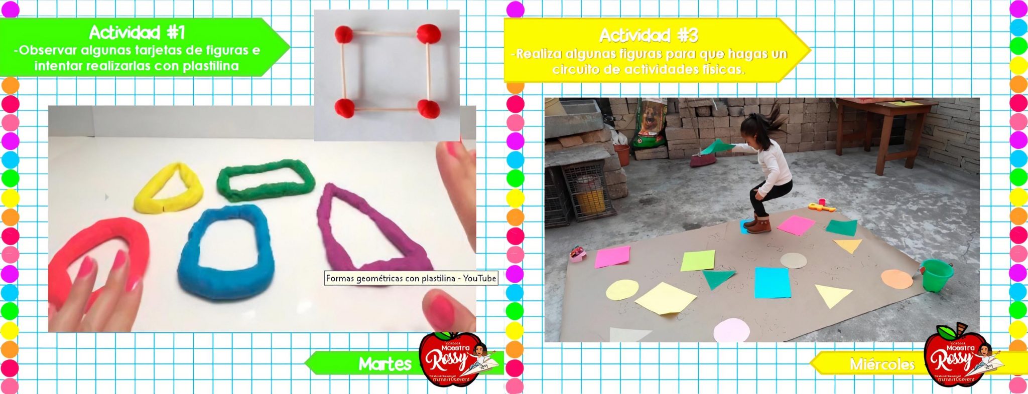 Actividades de figuras geométricas en Infantil – Educaenvivo