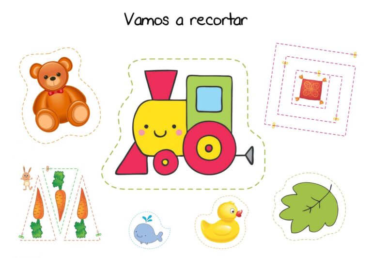 Colección de dibujos para recortar y pegar – Educaenvivo