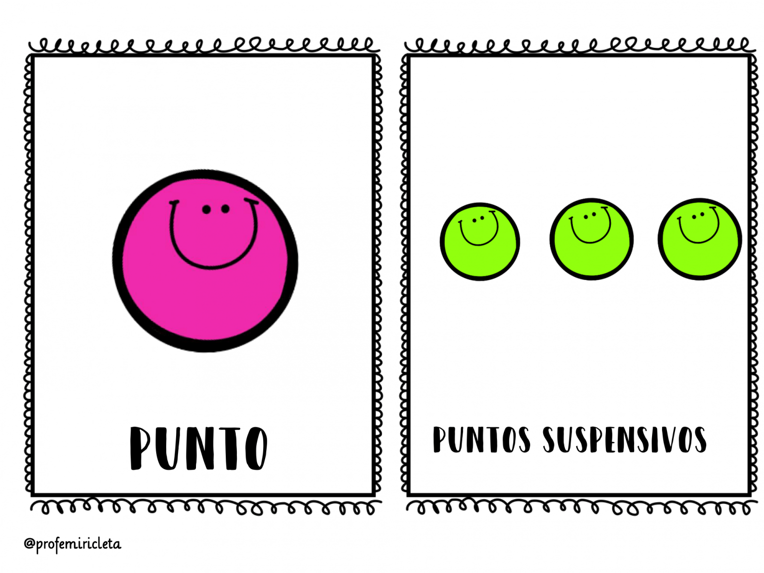 Signos de Puntuación: Materiales para usarlos adecuadamente